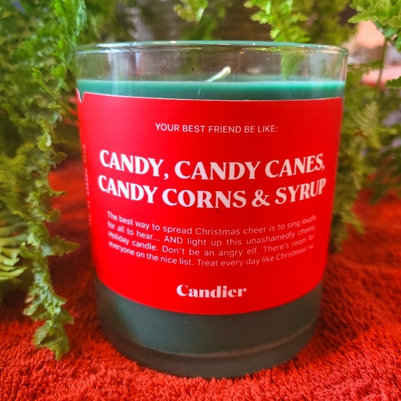 Candier | Accents | Candy Candy Canes Candy Corns And Syrup Candle ...